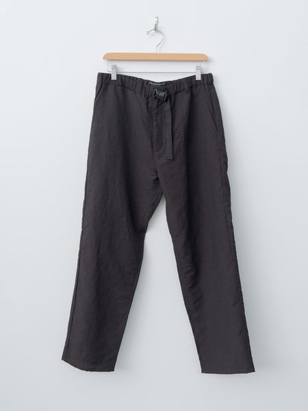 N.O.UN Beltless Trouser - Dark Brown