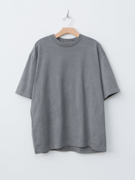 Namu Shop - Blurhms Hollow Yarn Plain Tee - Fade Black