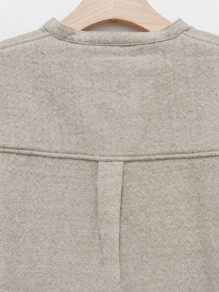 Namu Shop - ICHI Wool Long Shirt - Beige