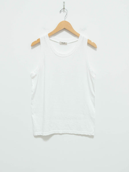 Namu Shop - Ichi Antiquites Cotton Jersey Tank Top - White